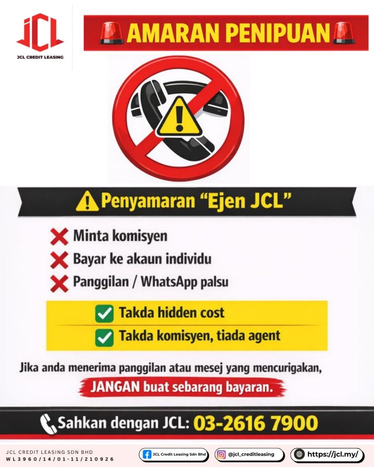 JCL Malaysia - Get loans and cash instantly